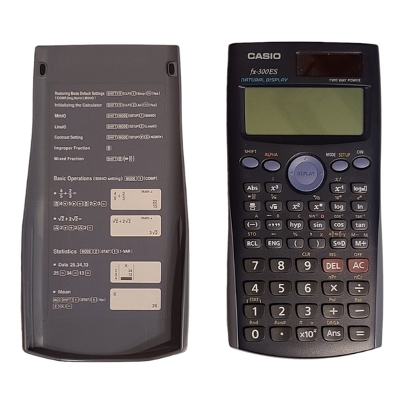 Casio | Office | Casio Fx30es Scientific Calculator With Cover | Poshmark